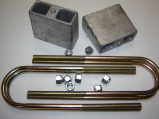 2406 1949 1950 1951 and Up Ford Mercury Four inch 4" lowering block kit New