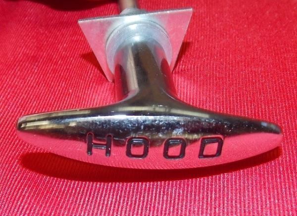 8A-16916-C 1949 1950 1951 Ford Mercury Hood Release Pull Cable Assembly