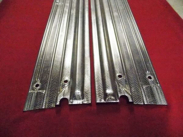 0A-7013208-PR 1950 Ford Coupe Tudor Sedan Convertible Scuff Sill Plates