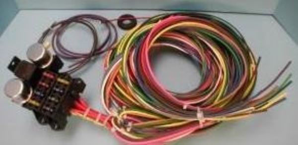 12 Volt 8 circuit wiring harness