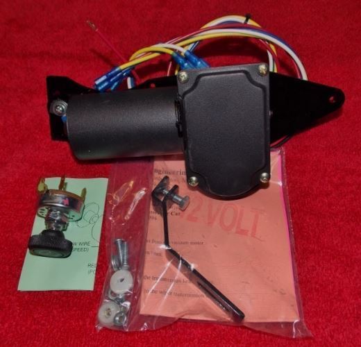 NE5100FP 1951 Ford 12 Volt Two Speed Electric Wiper Motor Conversion Kit
