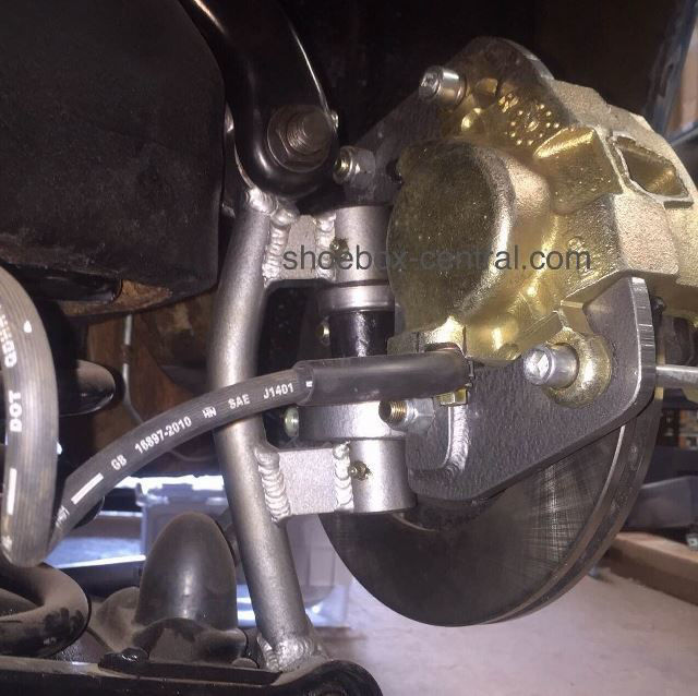 EC-721FCK 1949 1950 1951 1952 1953 Ford Front Disc Brake Conversion Kit