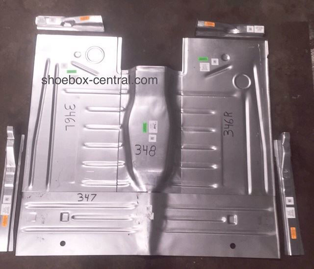 8A-0300FL-KIT 1949 1950 Ford Complete Floor Pan Replacement Kit