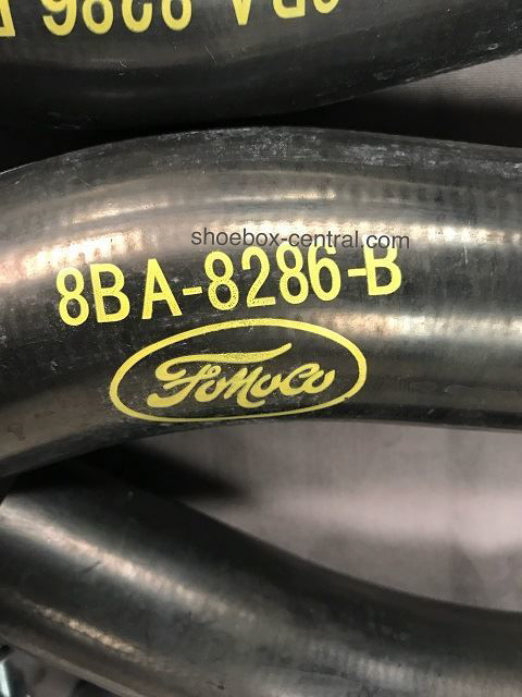 1BA-8285-S 1949 1950 1951 1952 1953 Ford Flathead V8 Script Radiator ...