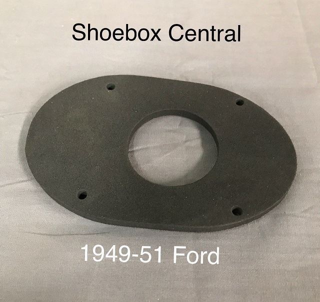 1A-9072 1949 1950 1951 ford fuel gas petrol filler neck to trunk boot ...