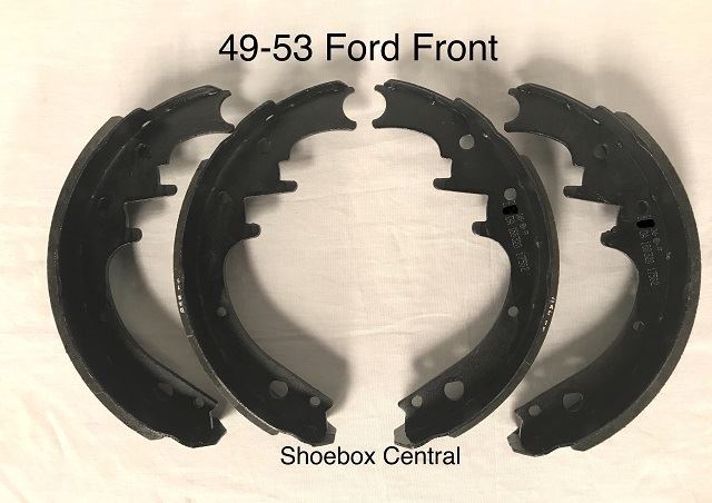 8A-2001 1949 1950 1951 1952 1953 ford front brake shoes