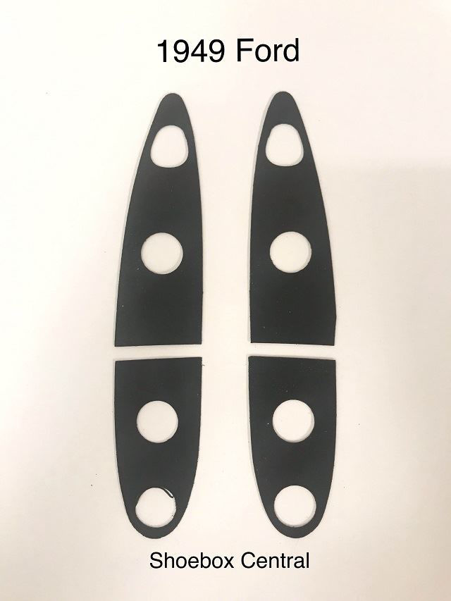 8A-7042707-A 1949 Ford Trunk Deck Boot Lid Hinge Rubber Mounting Pads
