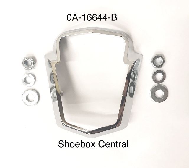 0A-16000-KIT 1950 1951 Ford Hood Bonnet Trunk Deck Boot Lid Emblem Kit ...