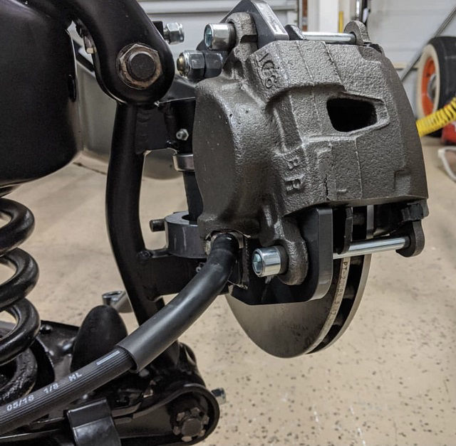 EC-721FCK 1949 1950 1951 1952 1953 Ford Front Disc Brake Conversion Kit