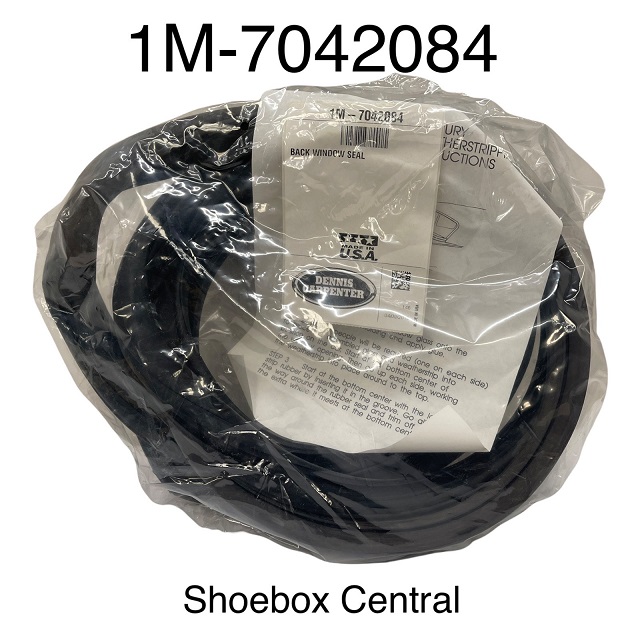 1M-7042084 1951 Mercury Back Rear Window Rubber Seal Weatherstrip