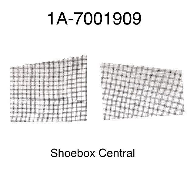 1A-7001909 1951 Ford Car Fresh Air Intake Ventilation Screens Mesh