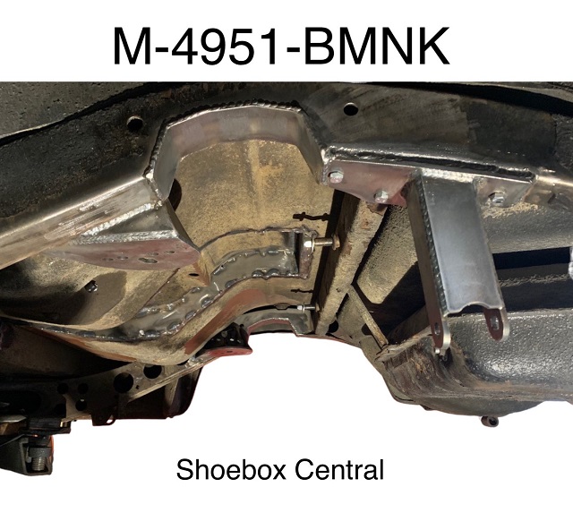 1949 1950 1951 Mercury Rear Air Bag Kit Frame C Notch Two Link Kit