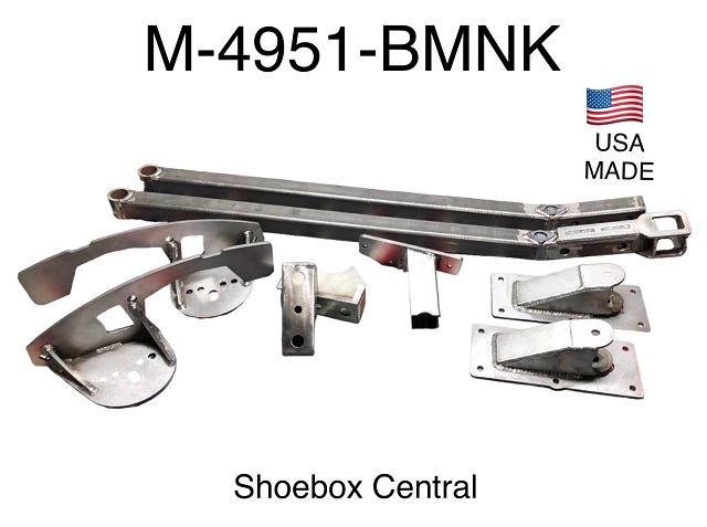 1949 1950 1951 Mercury Rear Air Bag Kit Frame C Notch Two Link Kit