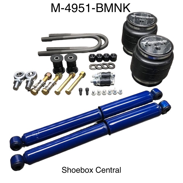 1949 1950 1951 Mercury Rear Air Bag Kit Frame C Notch Two Link Kit