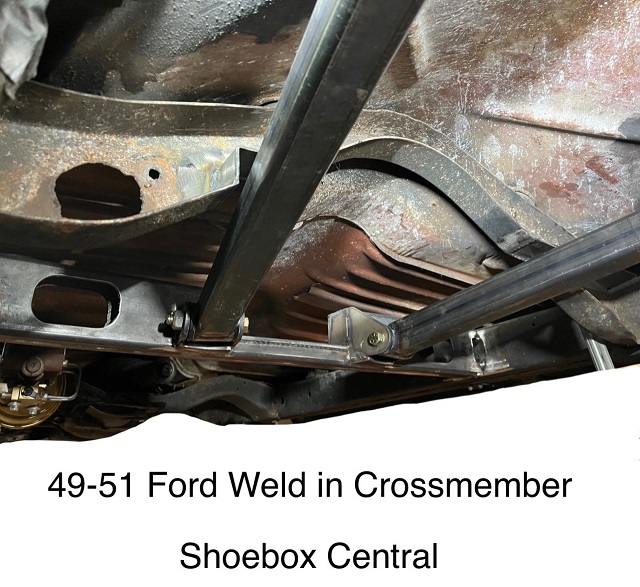 F-4951-BMNK 1949 1950 1951 Ford Shoebox Rear Two Link Air Ride C Notch ...