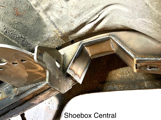 F-4951-BMNK 1949 1950 1951 Ford Shoebox Rear Two Link Air Ride C Notch ...