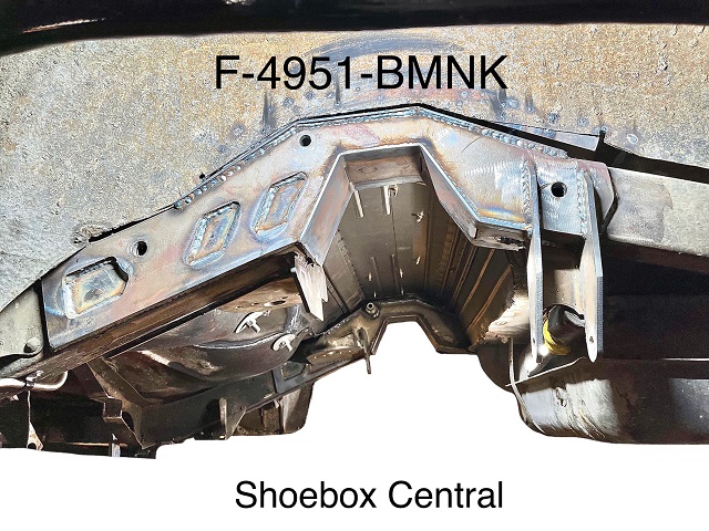 F-4951-BMNK 1949 1950 1951 Ford Shoebox Rear Two Link Air Ride C Notch ...
