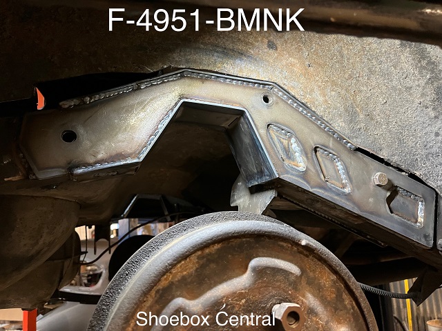 F-4951-BMNK 1949 1950 1951 Ford Shoebox Rear Two Link Air Ride C Notch ...