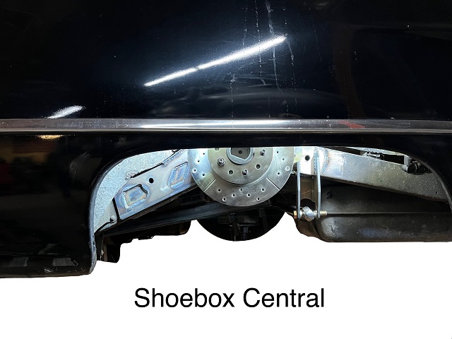 F-4951-BMNK 1949 1950 1951 Ford Shoebox Rear Two Link Air Ride C Notch ...