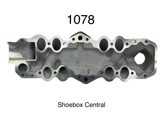 1078 Offenhauser Ford Flathead V8 Four 4 Barrel Aluminum Intake Manifold